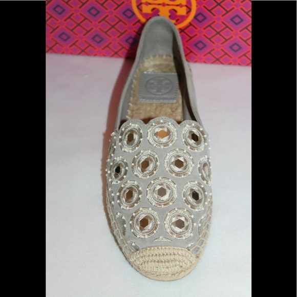 Tory Burch | Shoes | New Tory Burch Suede Yasmin Espadrille Loafers ...